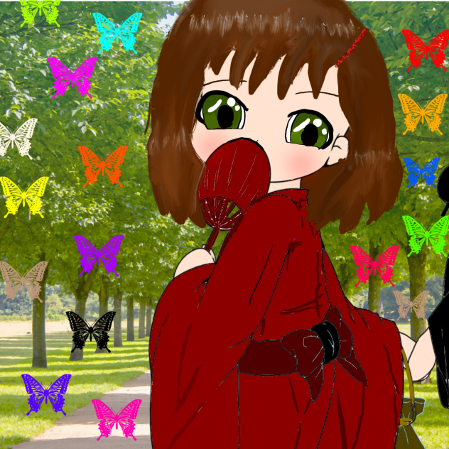 Green-eyed - ibisPaint