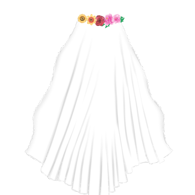 Wedding veil - ibisPaint