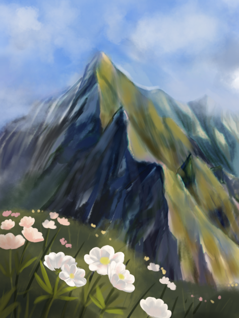mountains 2 - ibisPaint