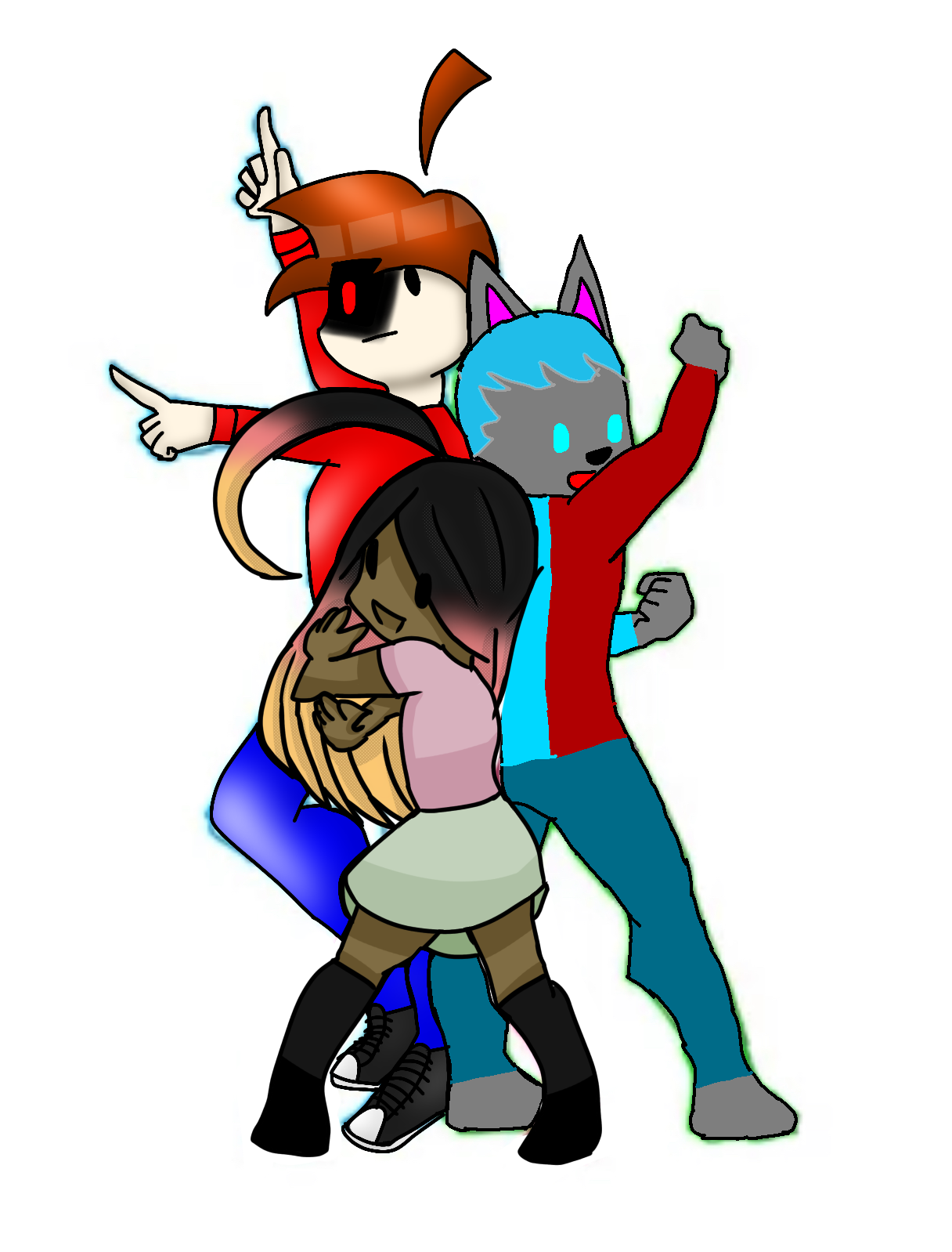 Group Dance collab - ibisPaint