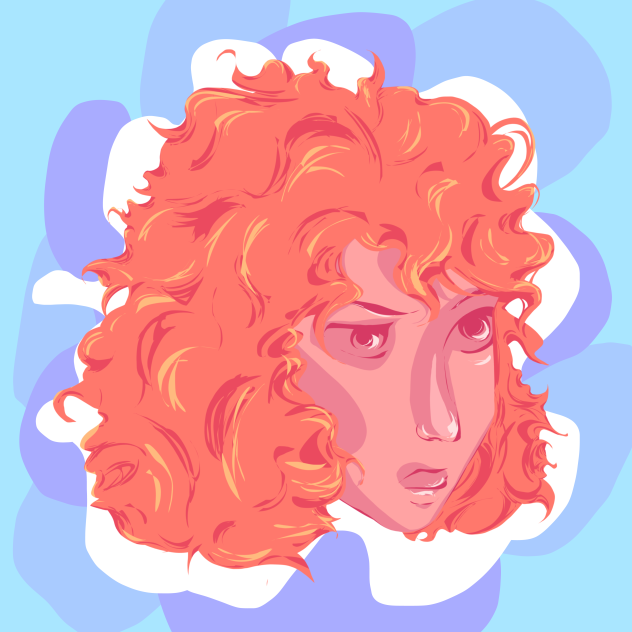 Fiery girl - ibisPaint