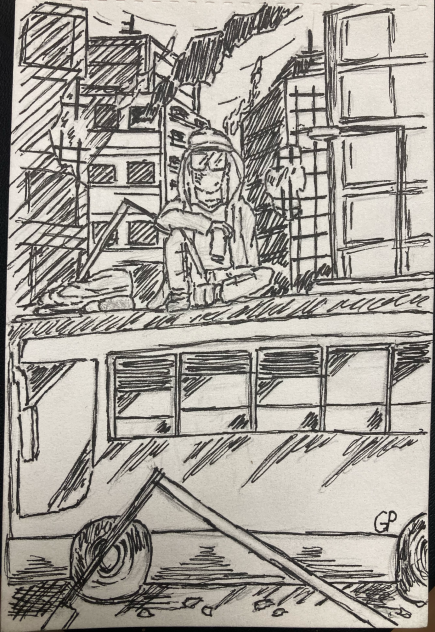 Chillin in the Fallout - ibisPaint