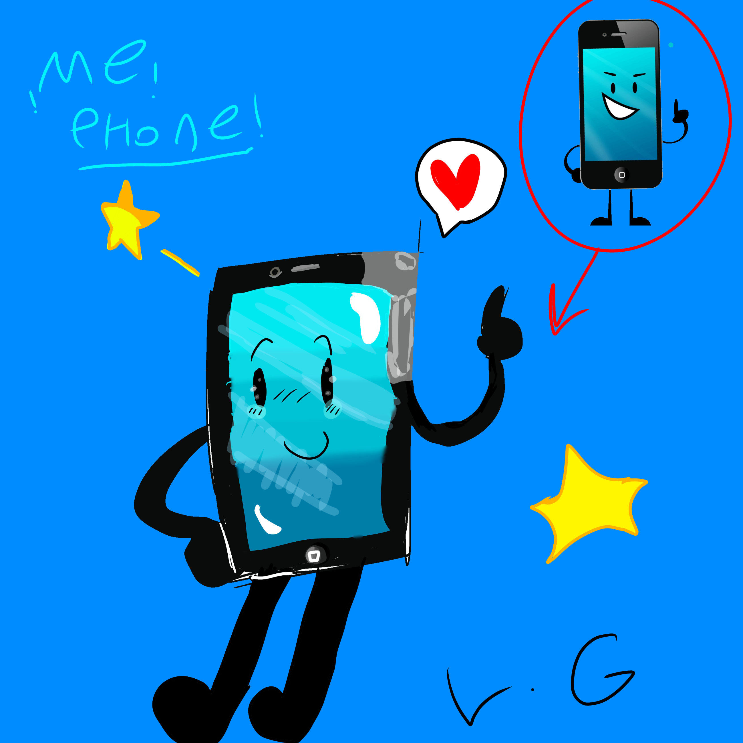Me phone - ibisPaint