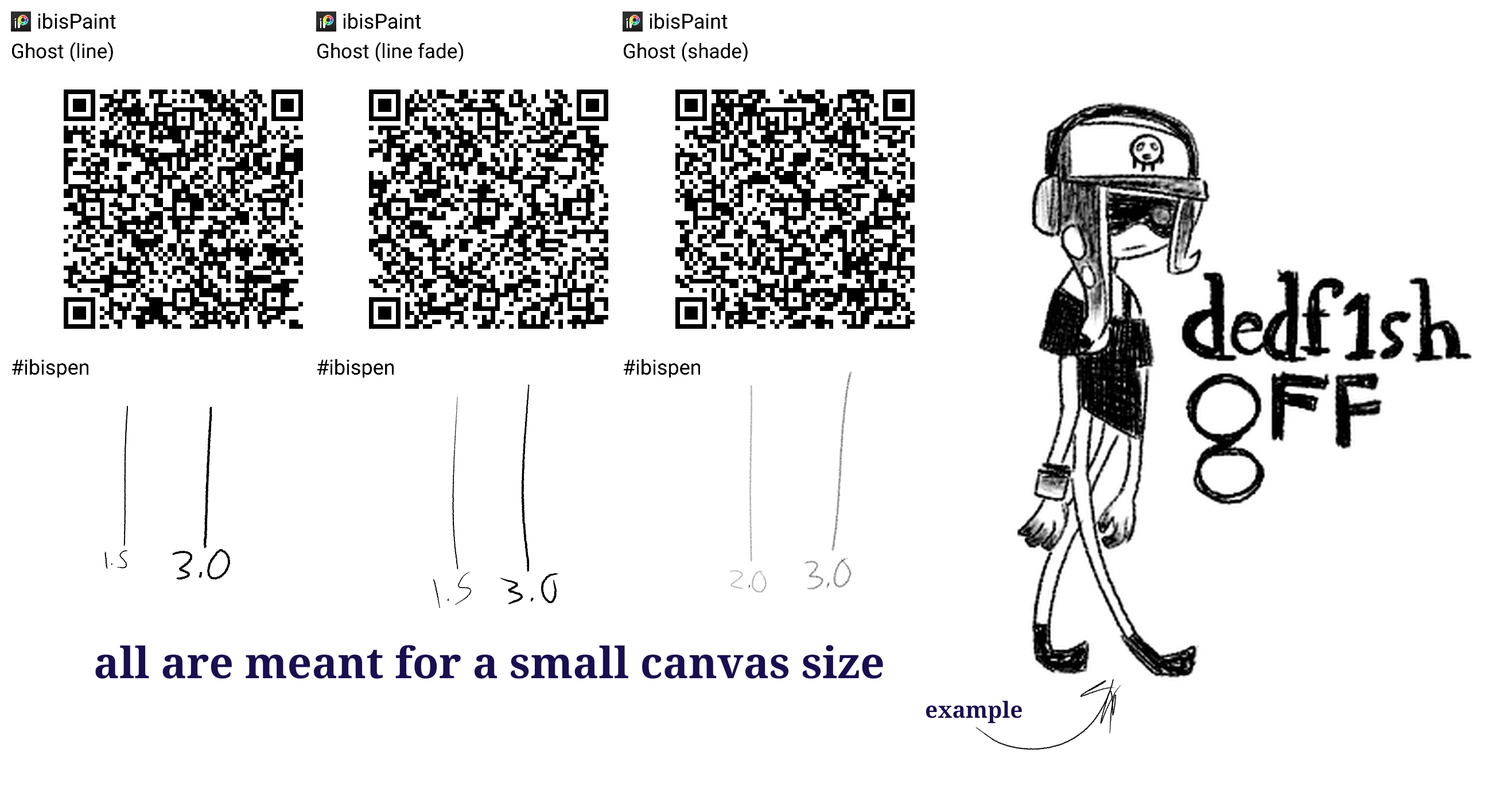 Ghostly Lines - ibisPaint