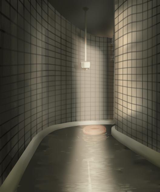 Back rooms study 2.0 - ibisPaint