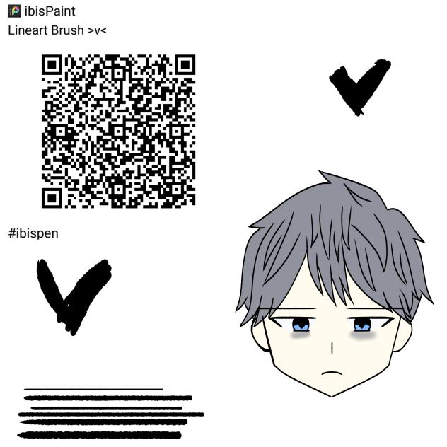 Lineart Brush! (FIXED) - ibisPaint