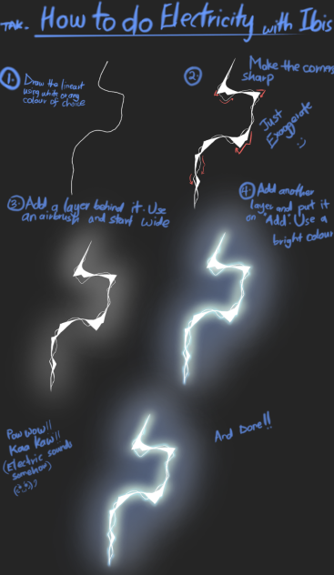 How to do Electricity with Ibis - ibisPaint