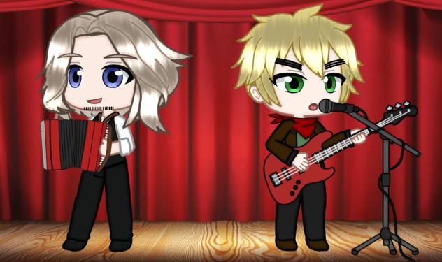 England and France's concert - ibisPaint