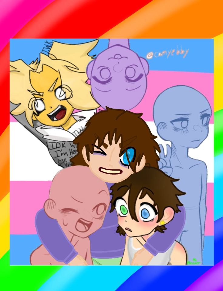 Transmasc collab 🔥🔥 - ibisPaint