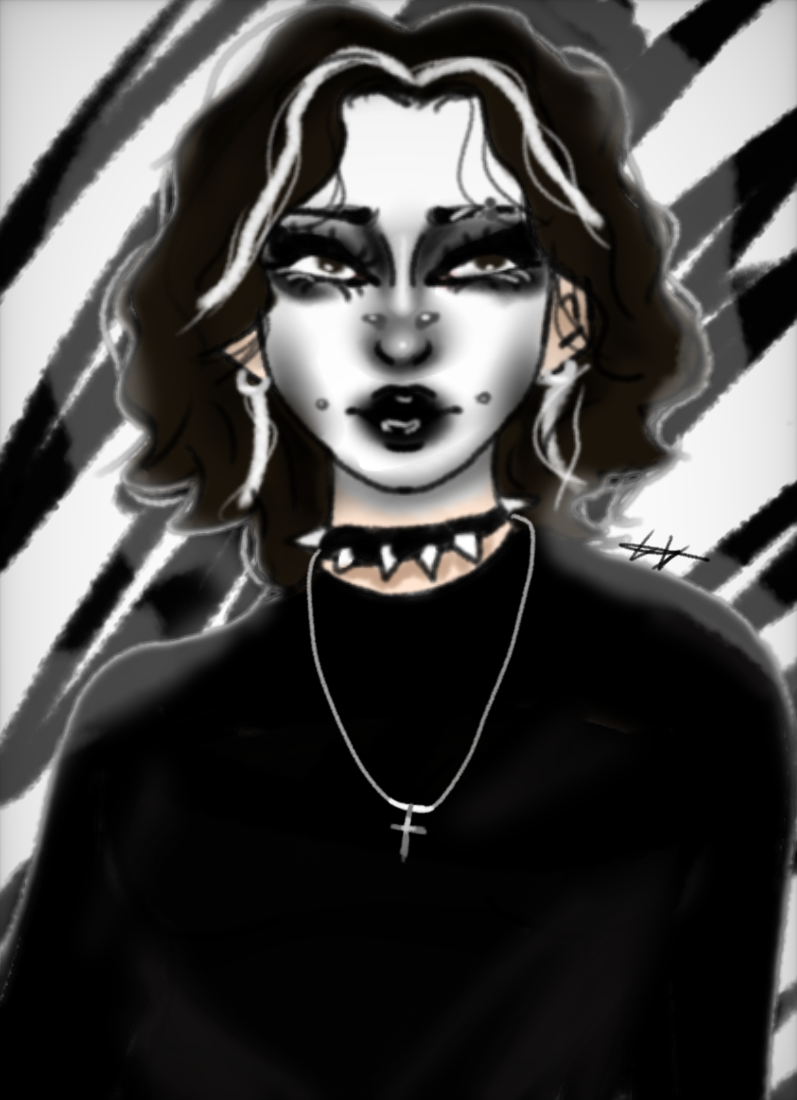 goth chick - ibisPaint