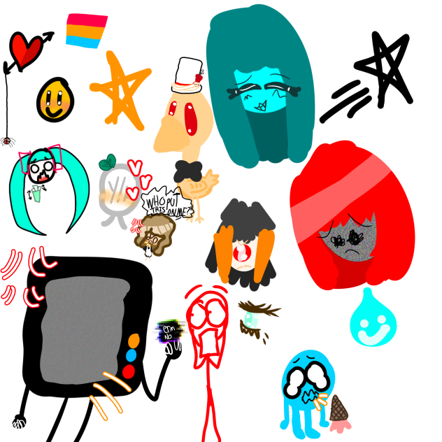 Random doodles - ibisPaint