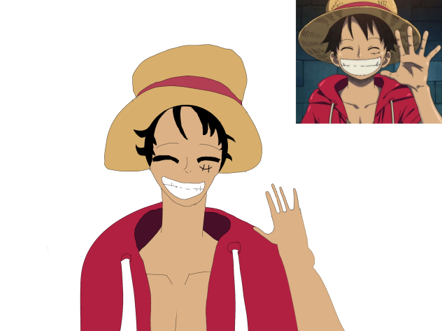 Monkey D. Luffy - ibisPaint