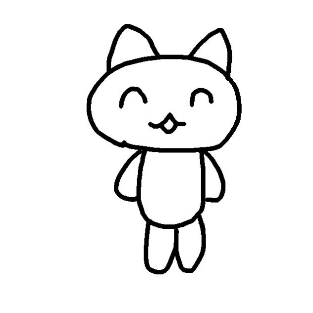 a murder cat - ibisPaint