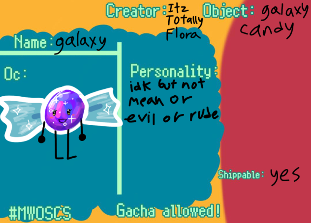Galaxy candy oc - ibisPaint