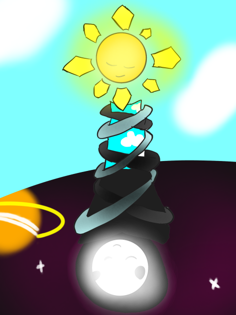 day and night - ibisPaint