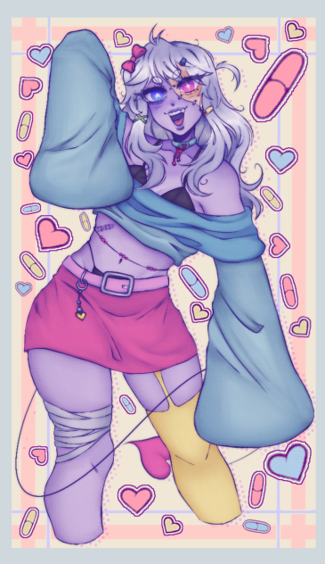 💊 Evie — Art Request 💊 - ibisPaint