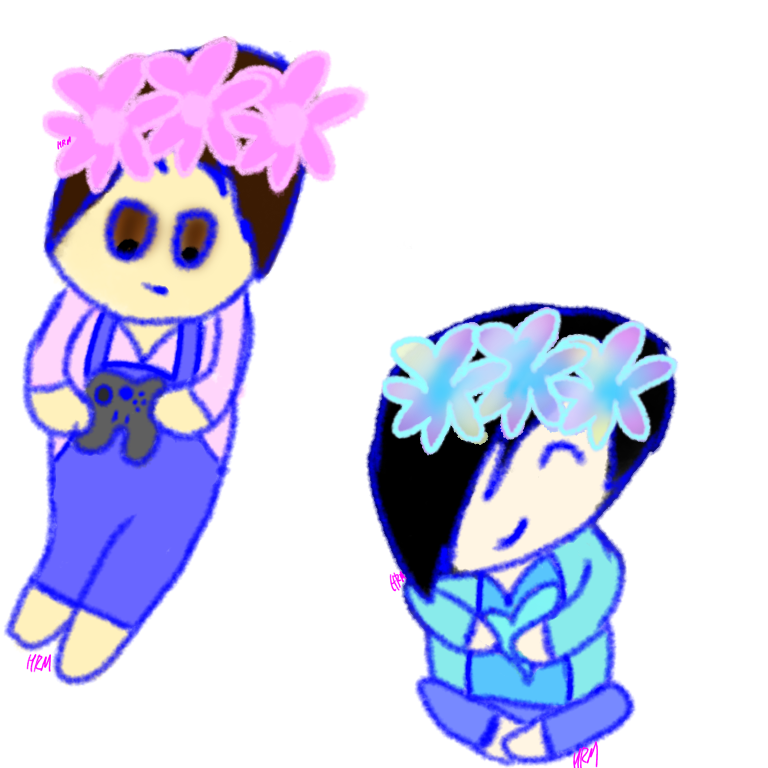 Smol Beans -Dan and Phil - ibisPaint