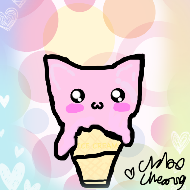 Meow Cream🍦 - ibisPaint