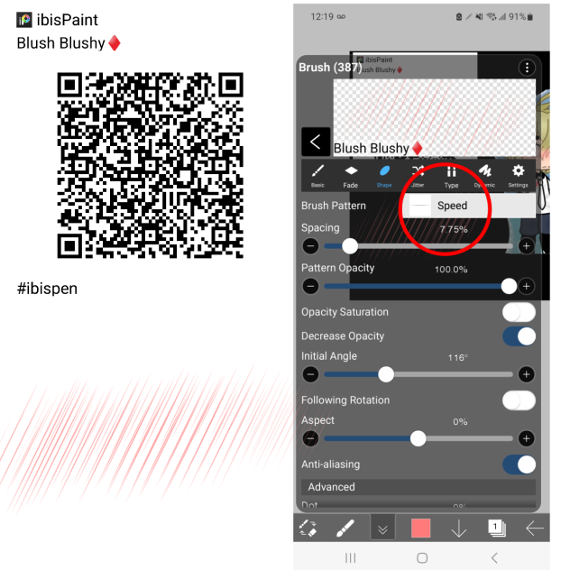 Proof I have actually made this brush - ibisPaint