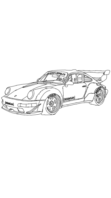 hoonigan rwb - ibisPaint