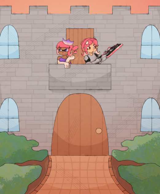 Inktober Day 14 🏰 - ibisPaint