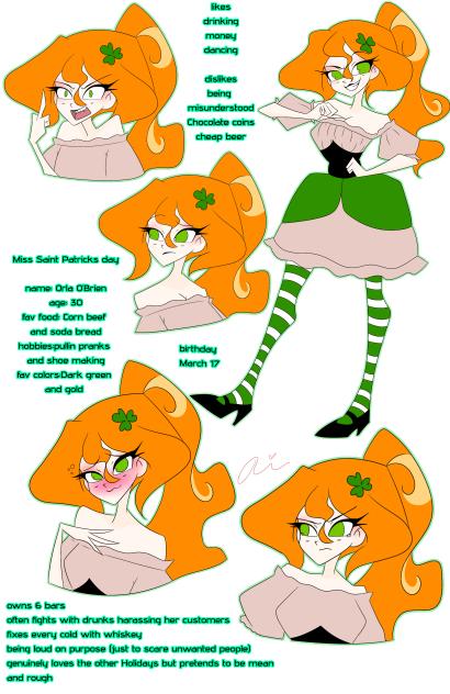 Miss Saint Patricks day - ibisPaint
