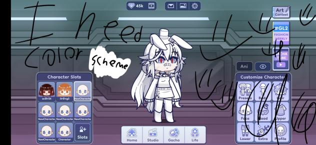 need color scheme - ibisPaint