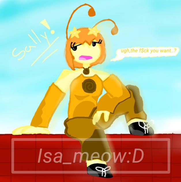 Grumpy Sally - ibisPaint