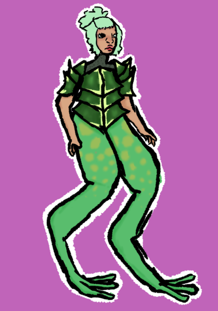 Frog knight - ibisPaint