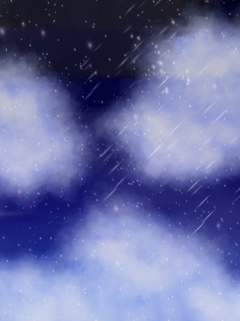 cloudy night - ibisPaint