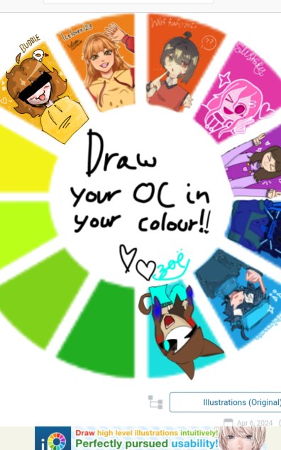 Oc colour wheel! - ibisPaint