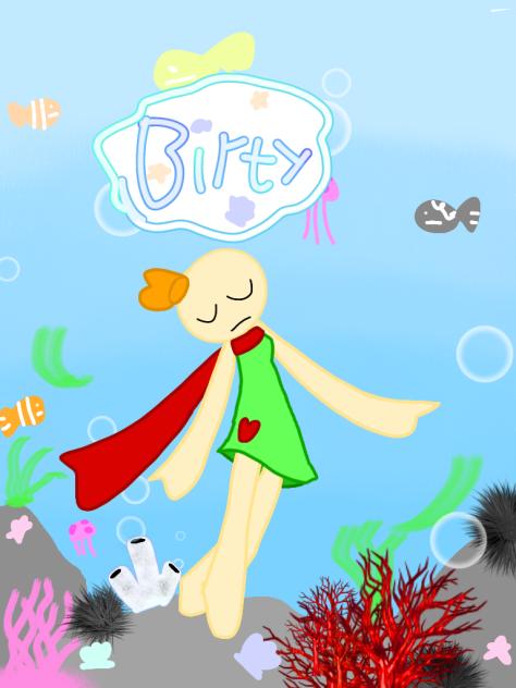 Birty dance in the deep sea - ibisPaint