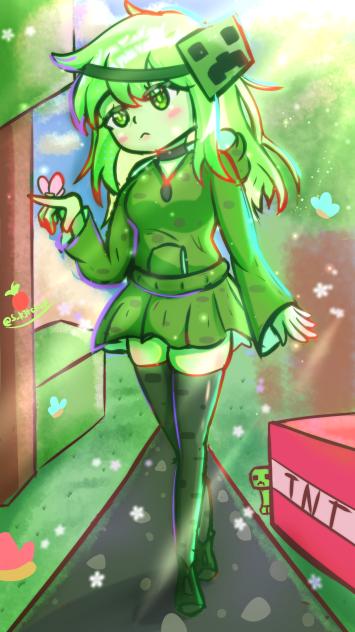 Creeper girl 2 - ibisPaint