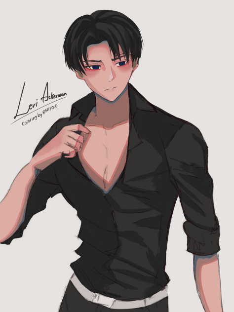 Fanart Levi ackerman - ibisPaint