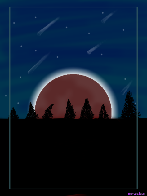Red Moon - ibisPaint