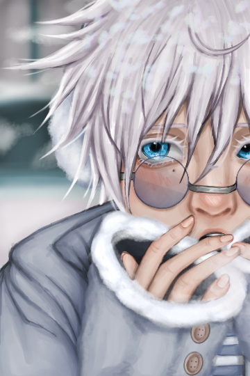 Gojo + snow - ibisPaint