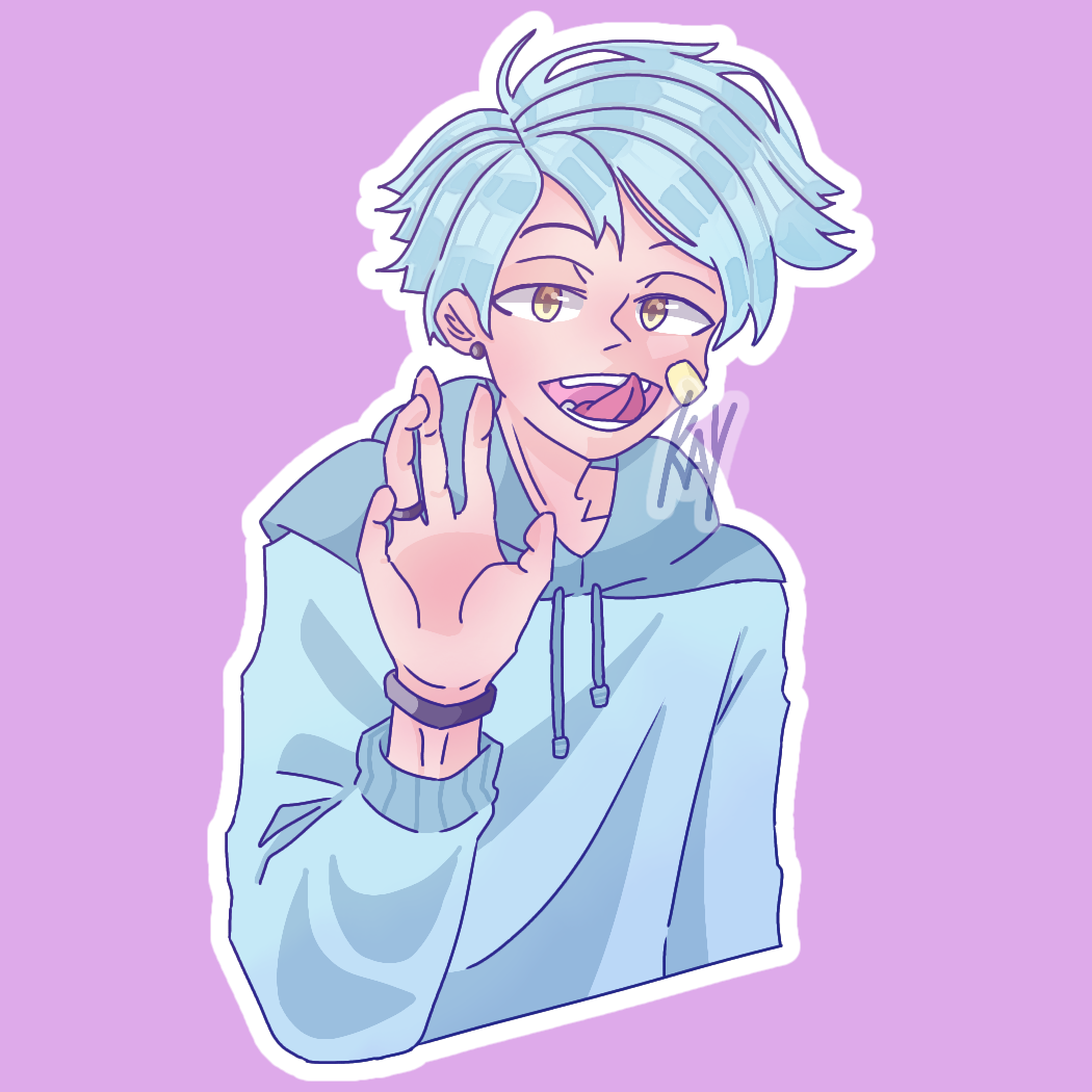 blue Boi idk - ibisPaint