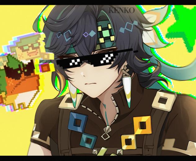 Genshin Impact Kinich (Glasses Ver.) - ibisPaint