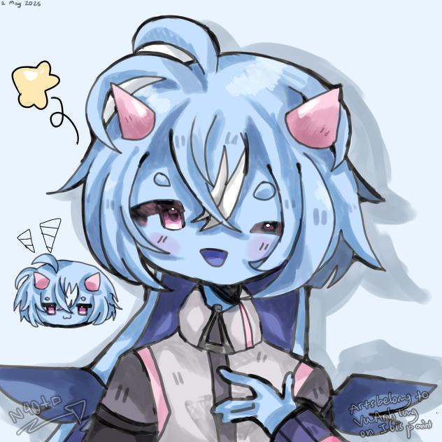 Cute alien!👽 - ibisPaint