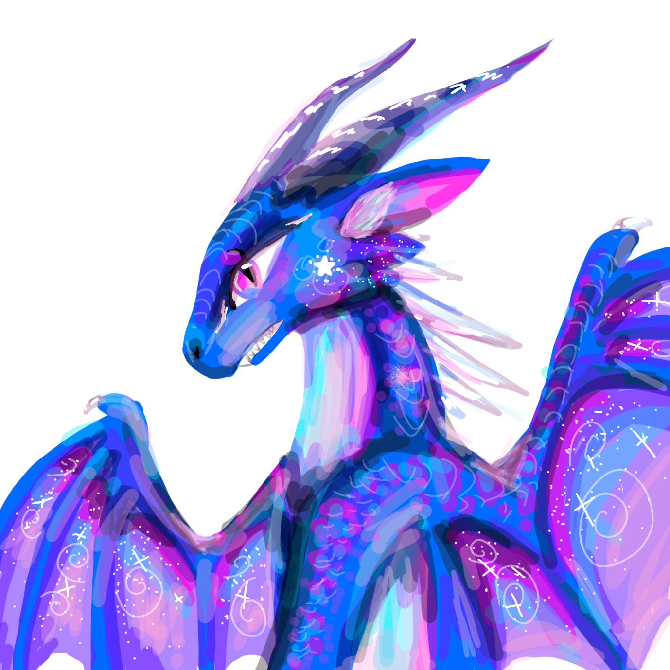Galaxy dragon - ibisPaint