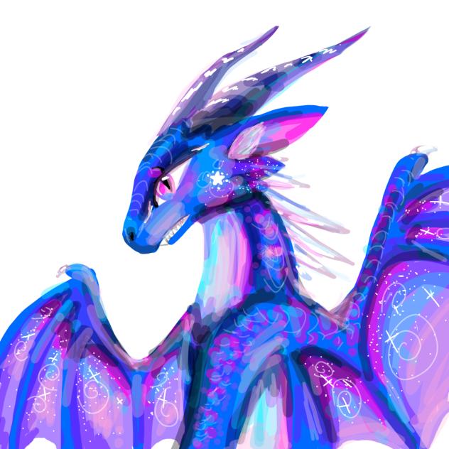 Galaxy dragon - ibisPaint