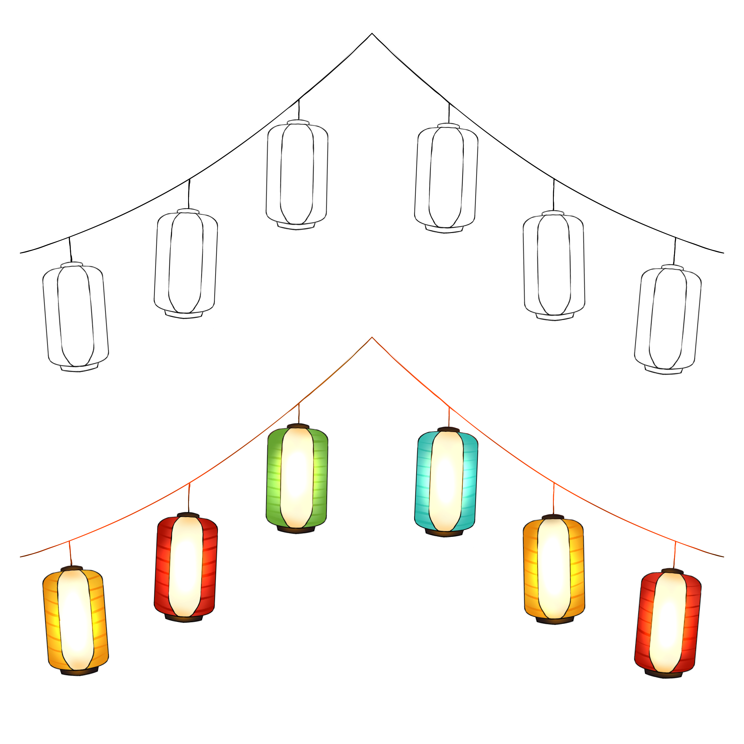 festival lantern 2 - ibisPaint