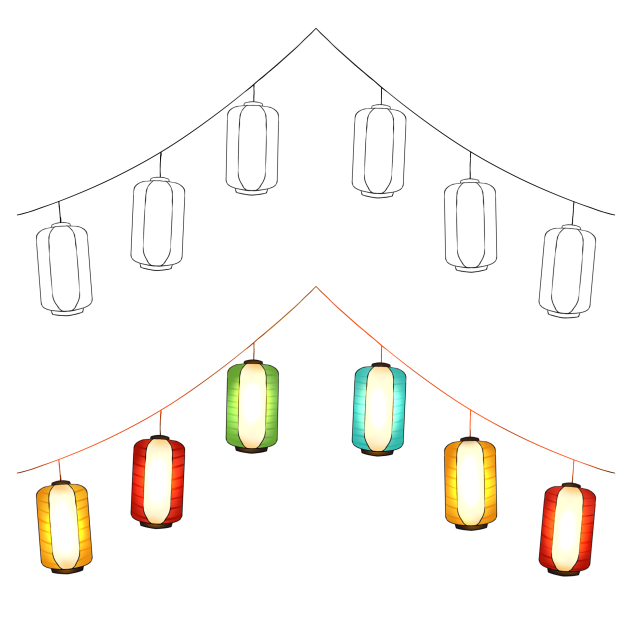 festival lantern 2 - ibisPaint