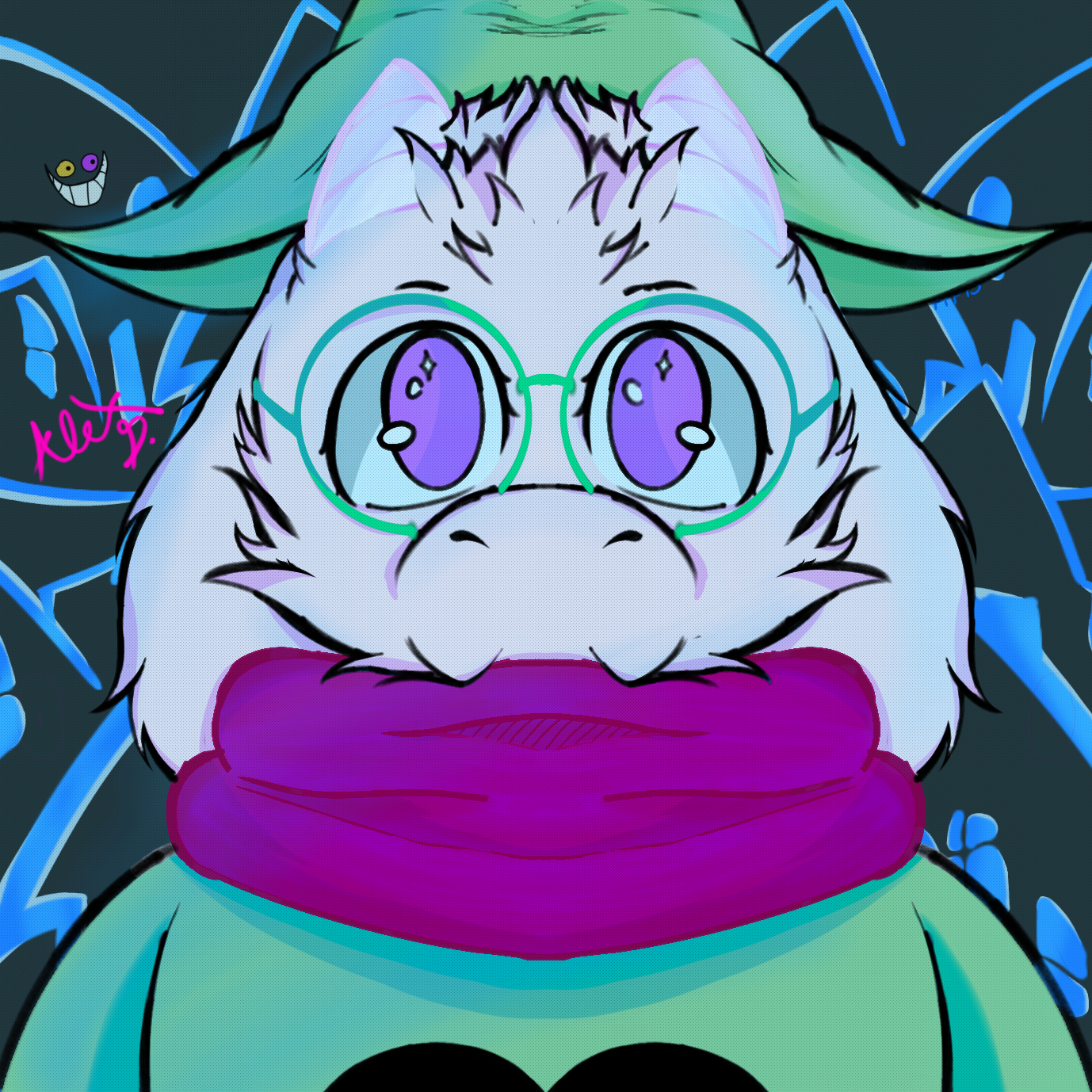 Ralsei speed paint - ibisPaint
