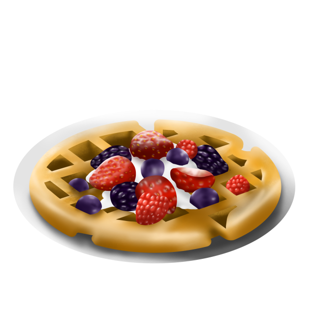 Belgian waffle - ibisPaint