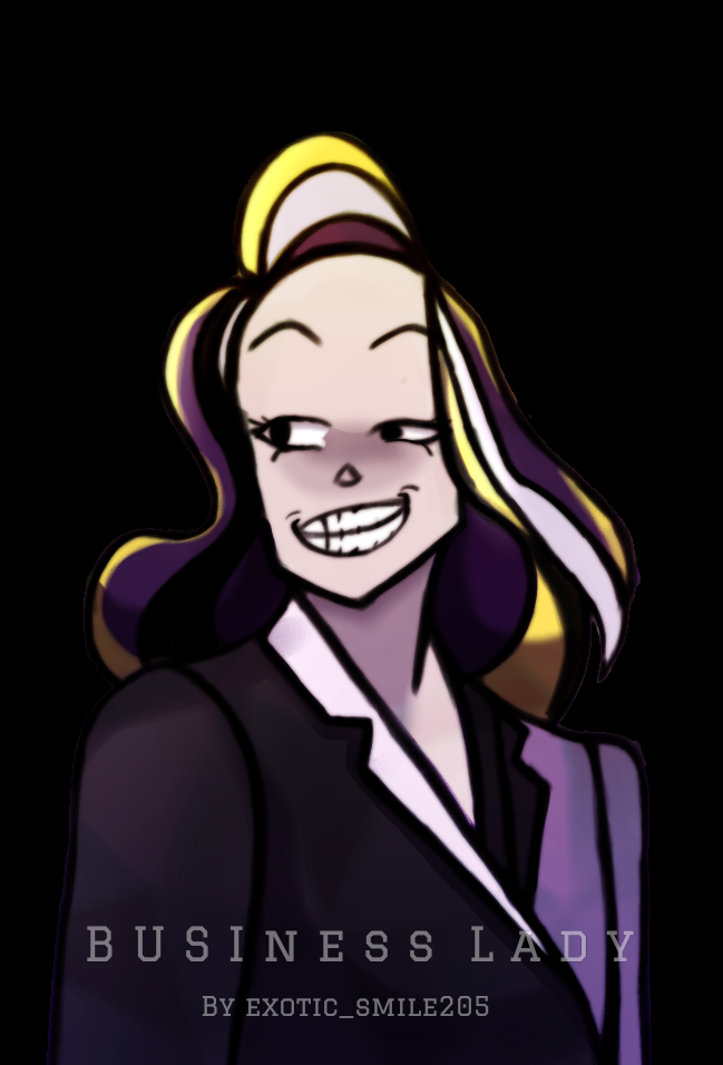 EVIL BUSINESS LADY - ibisPaint