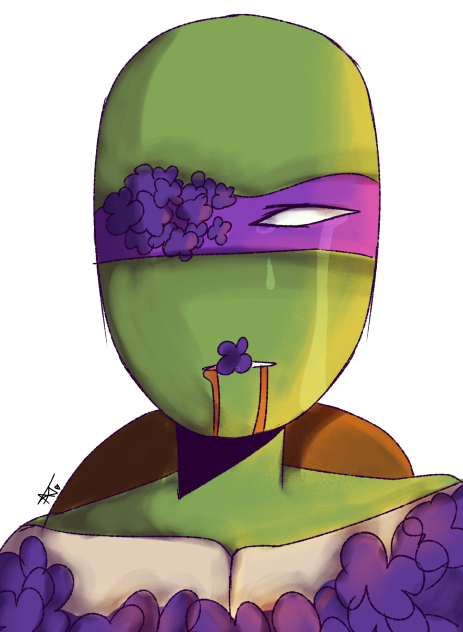 Hanahaki, Donatello. TMNT2012 - ibisPaint