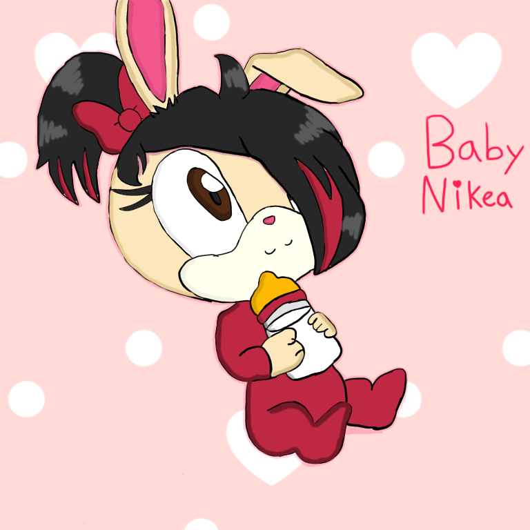 Me as a Baby Mobian Rabbit - ibisPaint