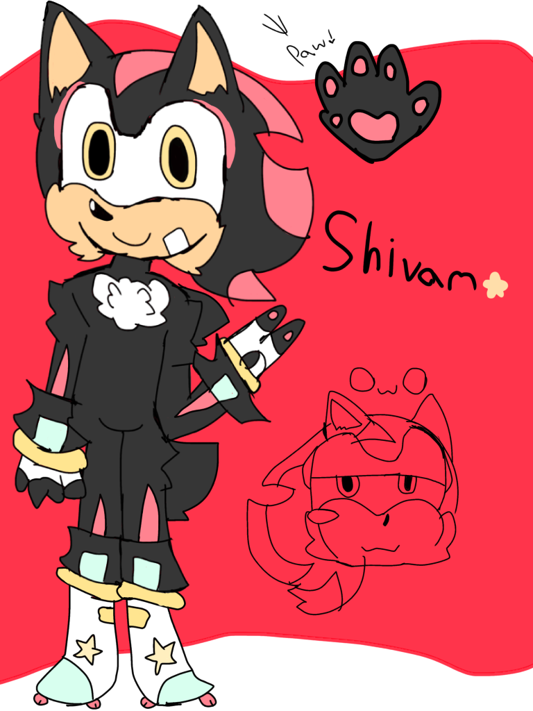 Shivam the hedgehog - ibisPaint