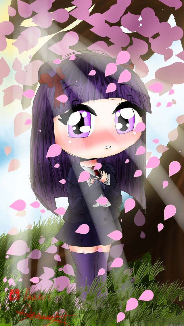 Lily sous le rosier 🌸 - ibisPaint